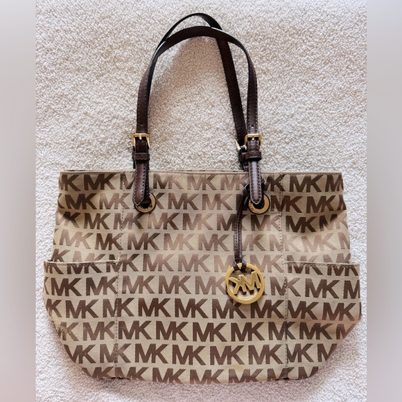 Michael Kors | Bags | Michael Kors Mk Logo Purse | Poshmark